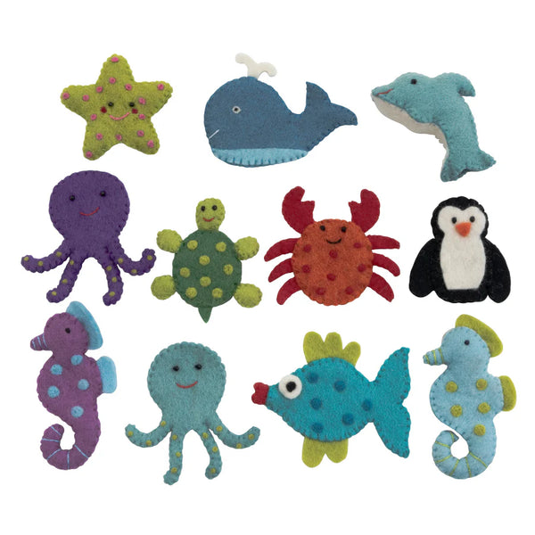 Finger puppet - Sea Creature – Dovetail Boutique NZ