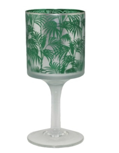 Palm tree Tealight Holder w/Stem – Dovetail Boutique NZ